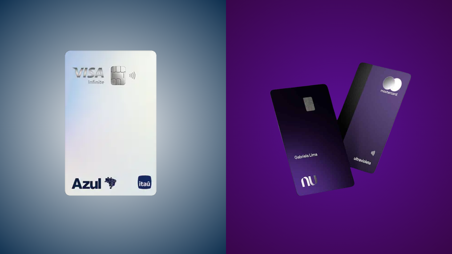 Azul Infinite x Ultravioleta: Qual o melhor cartão para o seu estilo de ...